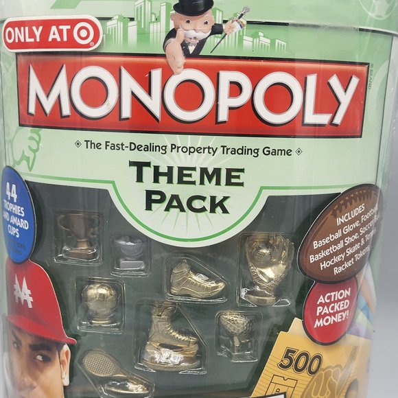 Hasbro | Games | Monopoly Sports Fan Theme Pack Game Pieces | Poshmark